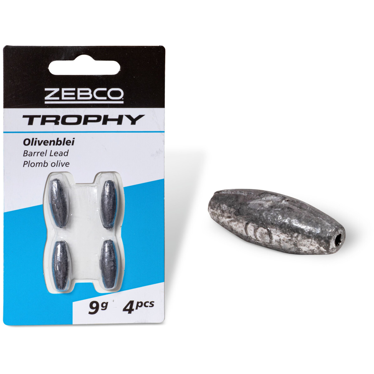 Zebco Trophy Olivenblei - Angelhaus - Der Angelshop für Angelgeräte u