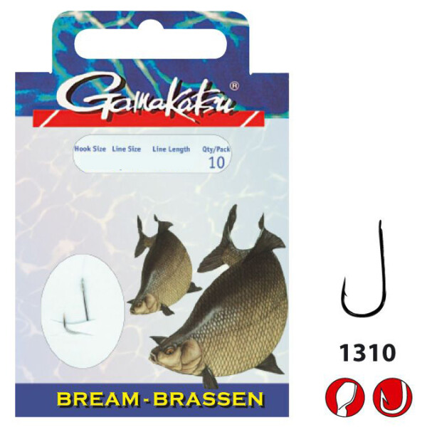 Gamakatsu Booklet Bream 1310N | 70cm - Angelhaus - Der Angelshop für